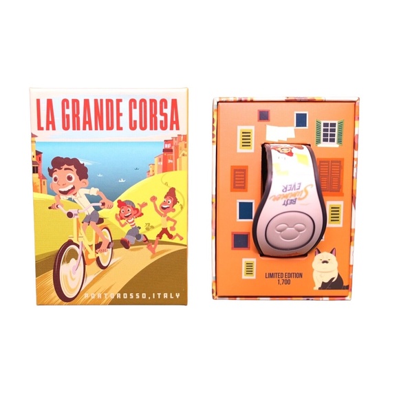 Disney | Accessories | 22 Disney Parks Pixar Luca La Granda Corsa Magic ...
